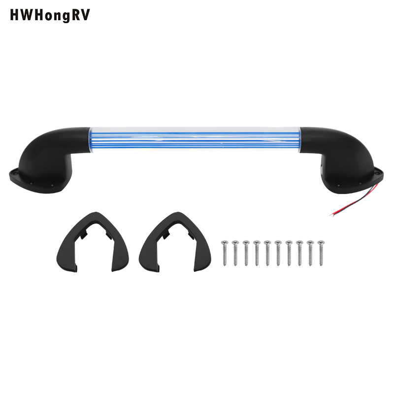 LED Lighted Grab Handle Illuminated Safety Grab Bar with 12V/24V LED ...